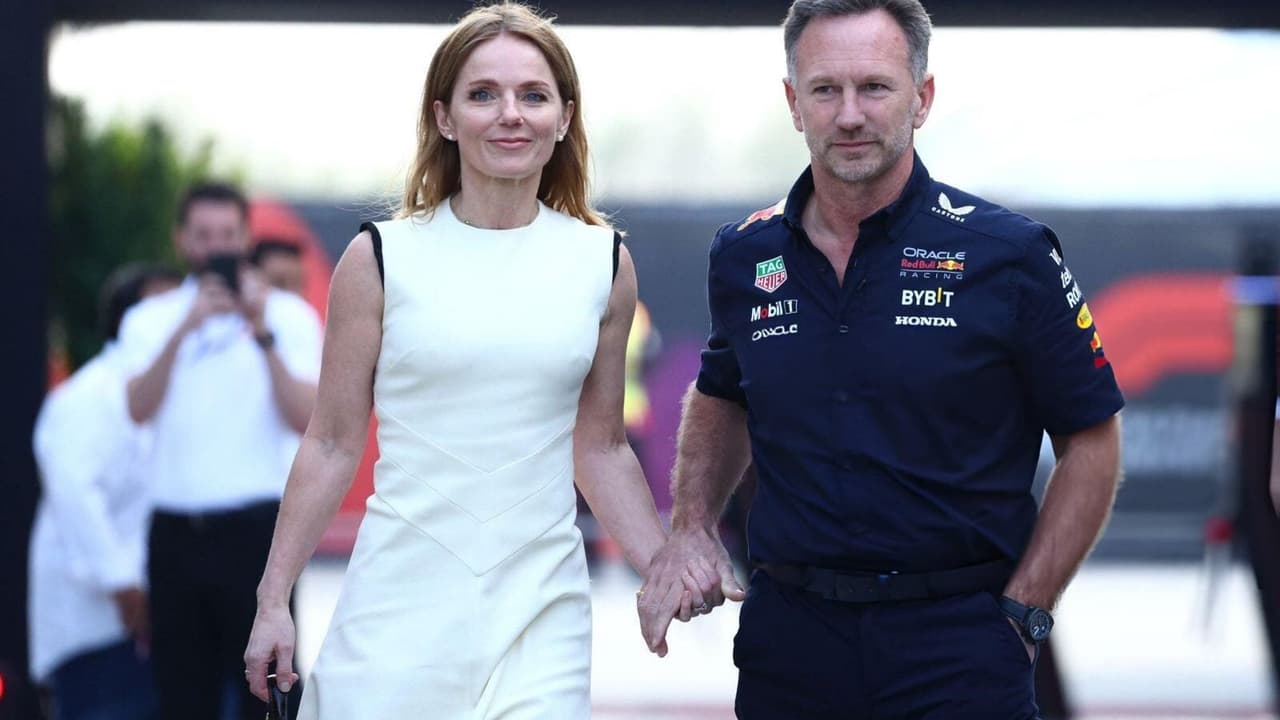 Em meio a polêmica, Christian Horner vai ao GP do Bahrein com esposa