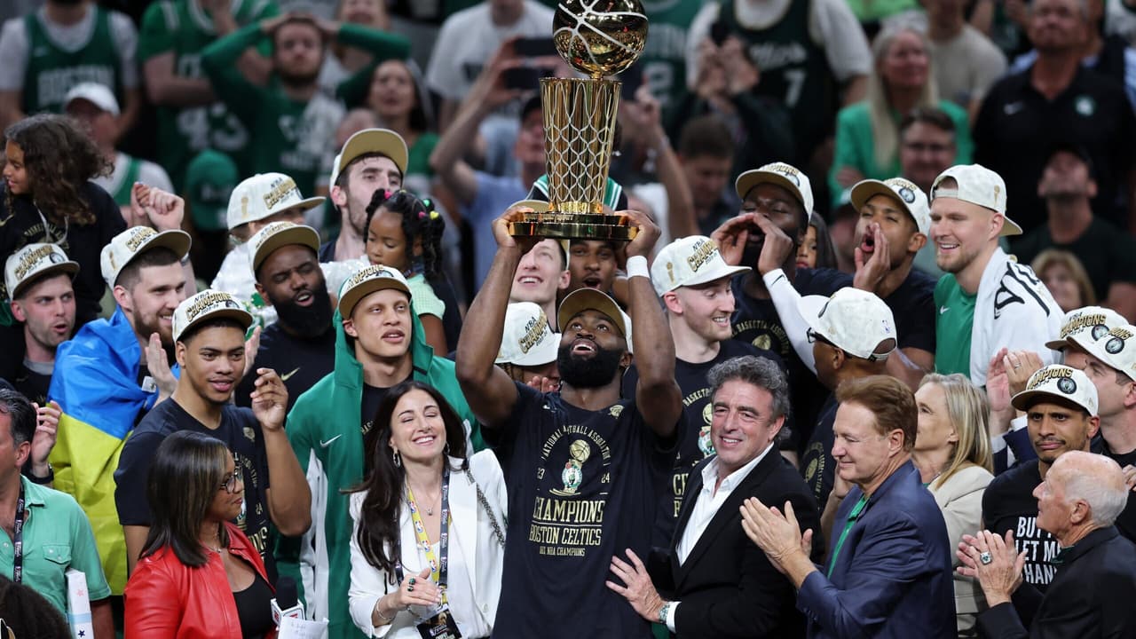 Jaylen Brown é eleito MVP das finais da NBA