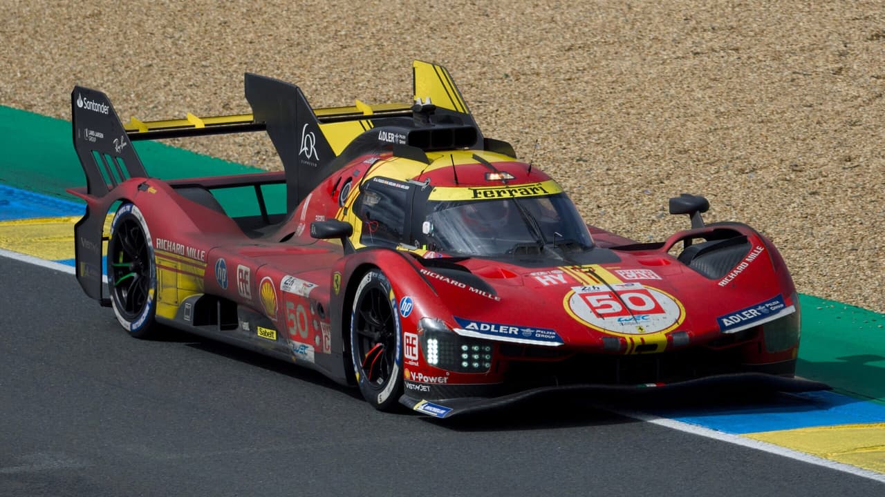 24h de Le Mans: Ferrari #50 supera drama com porta e vence a prova