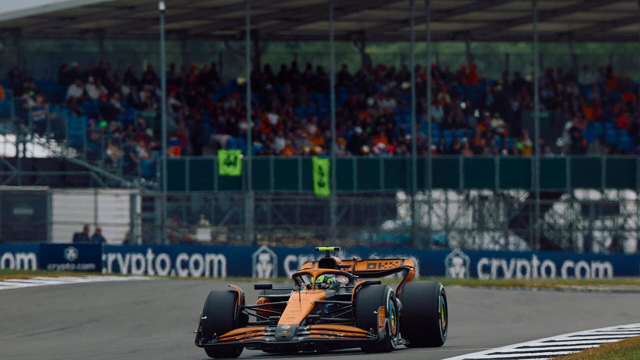 Norris dispara na frente e lidera 1-2 da McLaren no TL2 do GP da ...