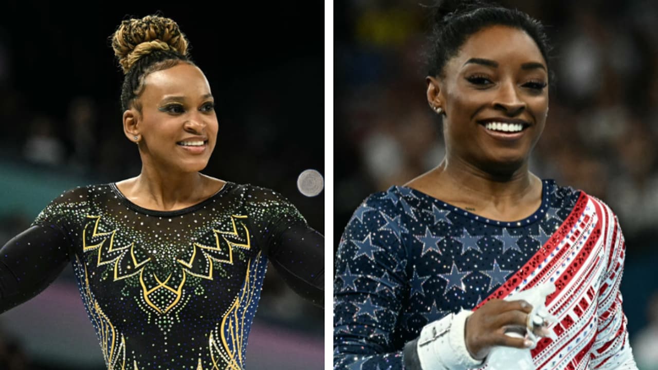 Rebeca Andrade x Simone Biles: compare medalhas, títulos, altura, idade ...