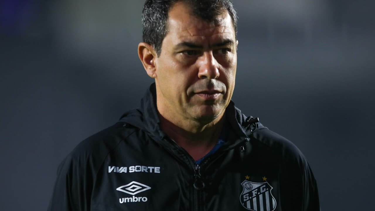 Técnico do Santos sofre pressão após quatro jogos sem vencer