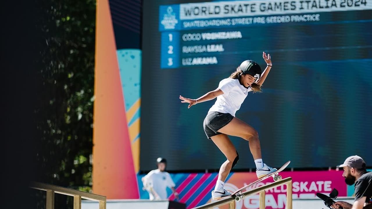 Rayssa Leal é campeã do Mundial de skate street em Roma