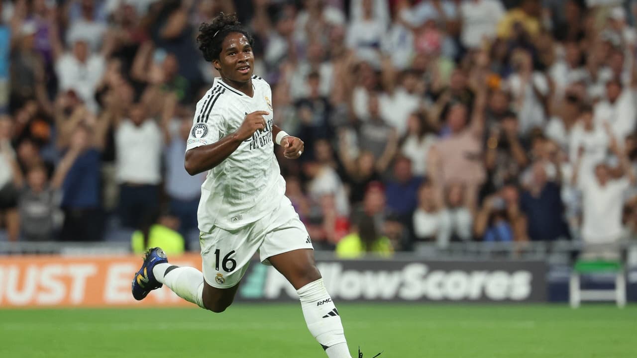 Brasileiros vão à loucura com gol de Endrick pelo Real Madrid