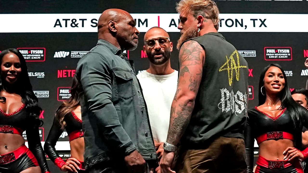 Casas de apostas apontam 'azarão' em luta entre Mike Tyson e Jake Paul
