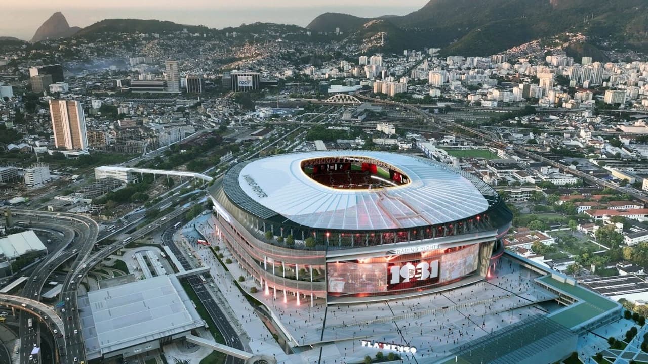 Novo estádio do Flamengo terá quase o dobro da altura do Maracanã