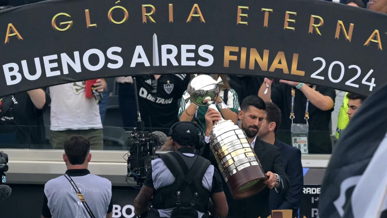 Por que Djokovic participou de ação na final da Libertadores?