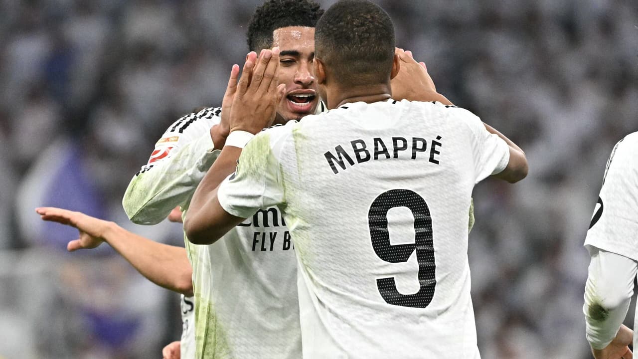 Mbappé e Bellingham decidem em vitória do Real sobre o Getafe