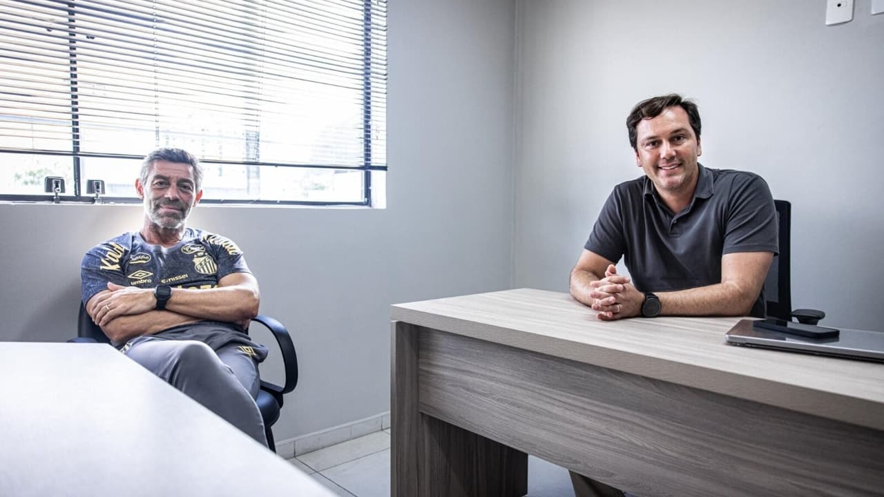 Santos anuncia novos profissionais para o departamento de futebol