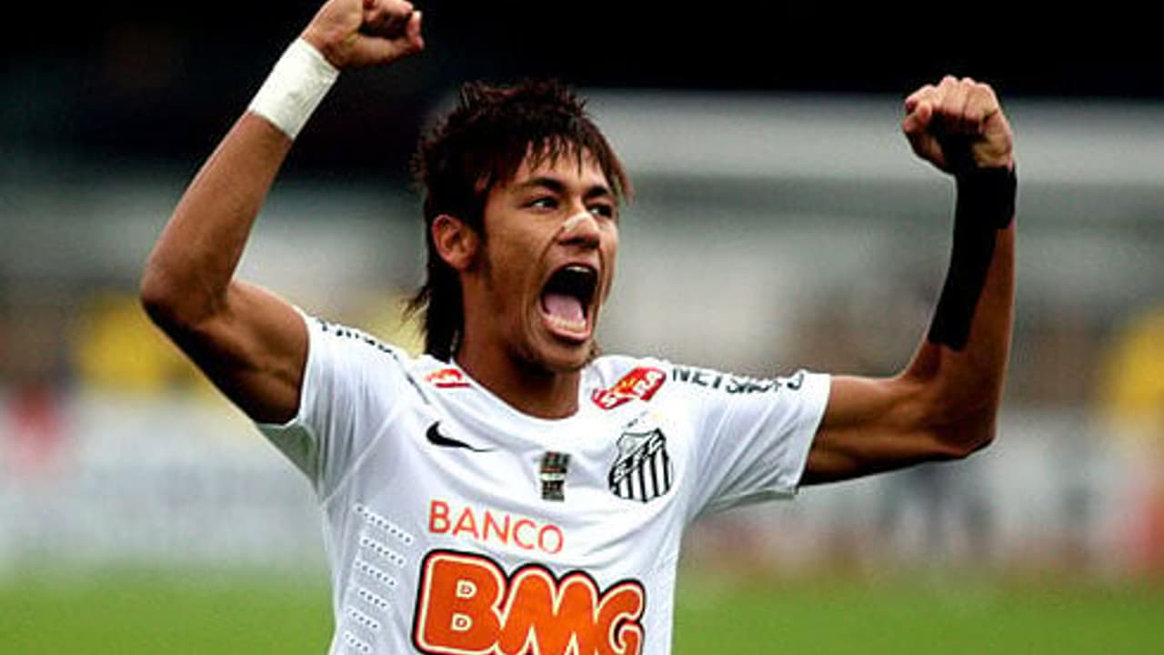 Relembre a primeira passagem de Neymar pelo Santos