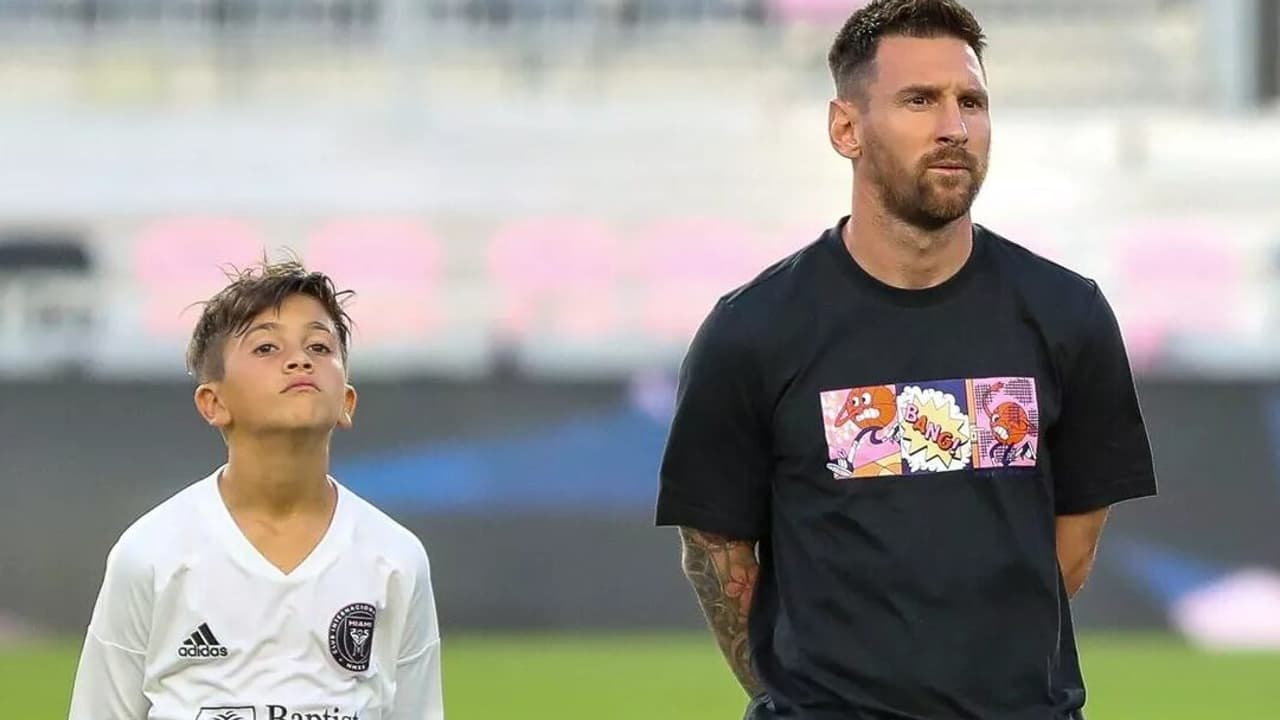 Filho de Messi não marcou 11 gols pelo Inter Miami; entenda