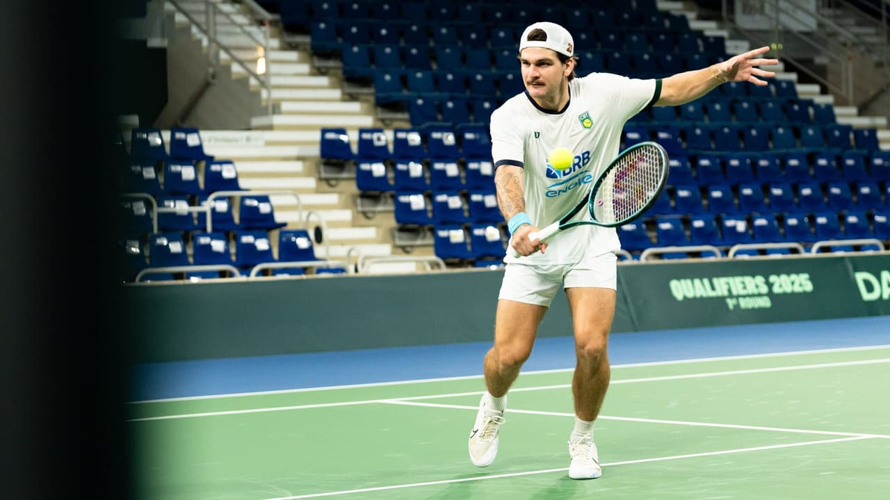 Copa Davis: em jogo polêmico, Thiago Wild perde para Arthur Fils