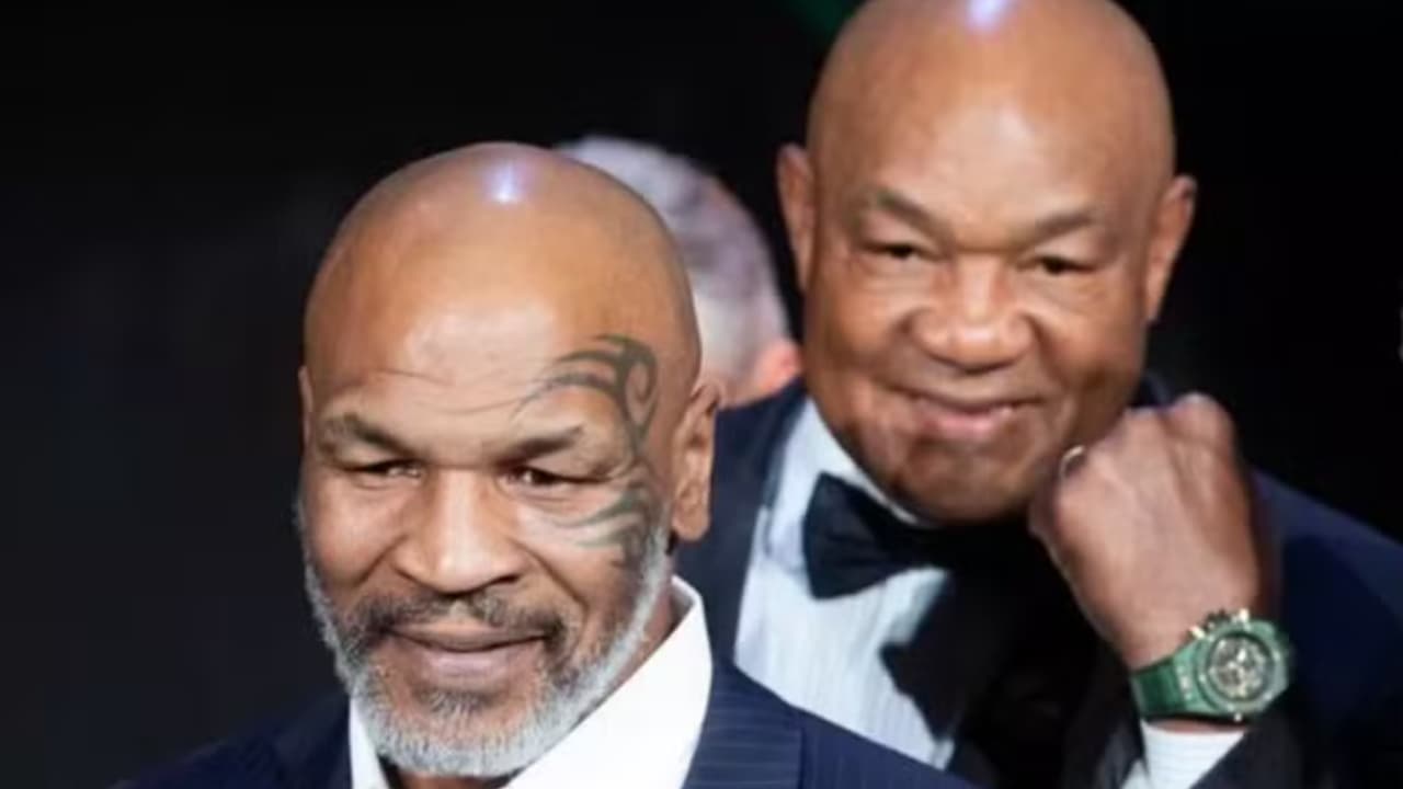 Tyson e Holyfield lamentam morte de George Foreman