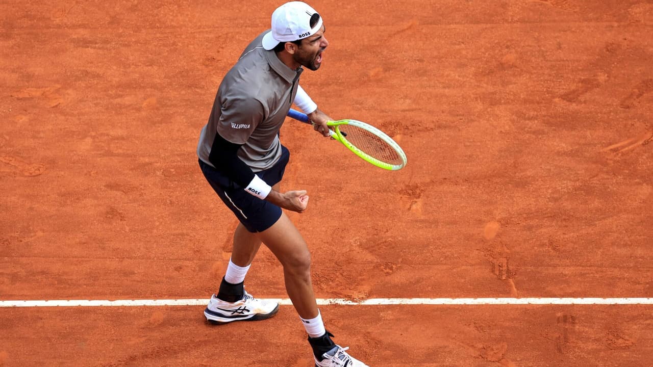 Contra Zverev, Berrettini vence ponto mais longo do ano; veja o vídeo