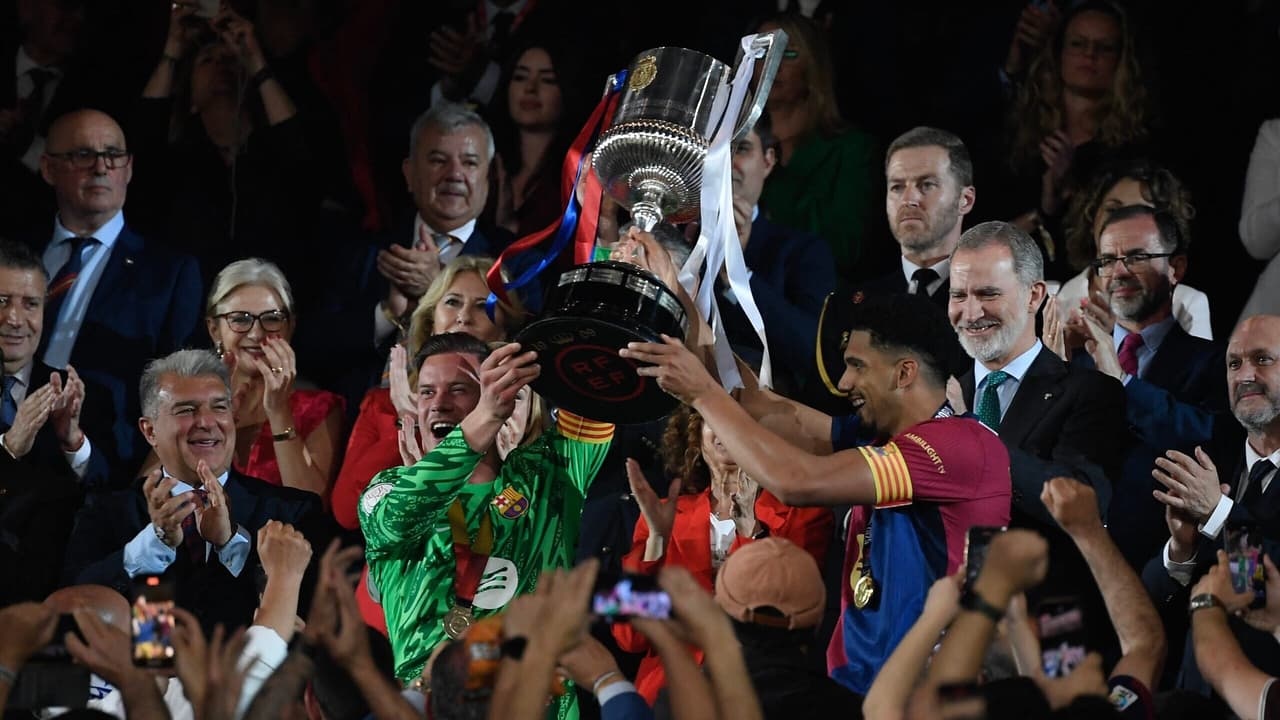 Barcelona provoca Real Madrid após título da Copa do Rei