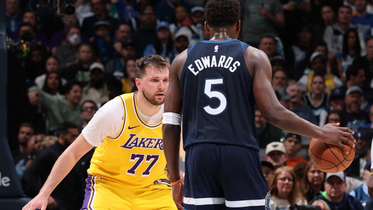 Ex-jogador exalta Anthony Edwards sobre Doncic: 'Vai vencer título antes'