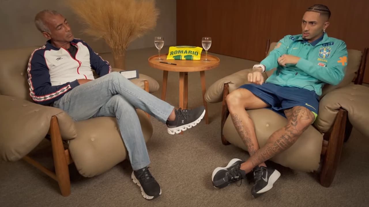 Romário defende Raphinha: 'Quiseram entender por outro lado'