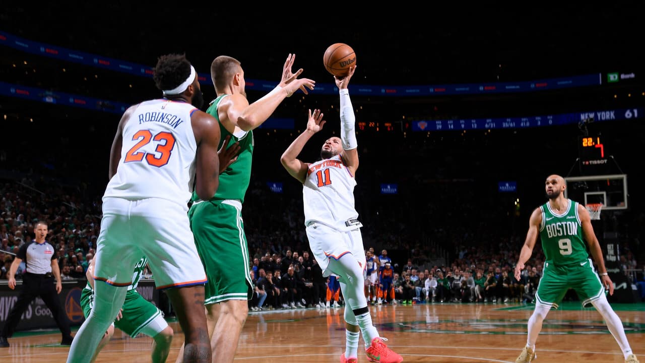 Playoffs NBA: Knicks vence o Celtics e abre vantagem na série