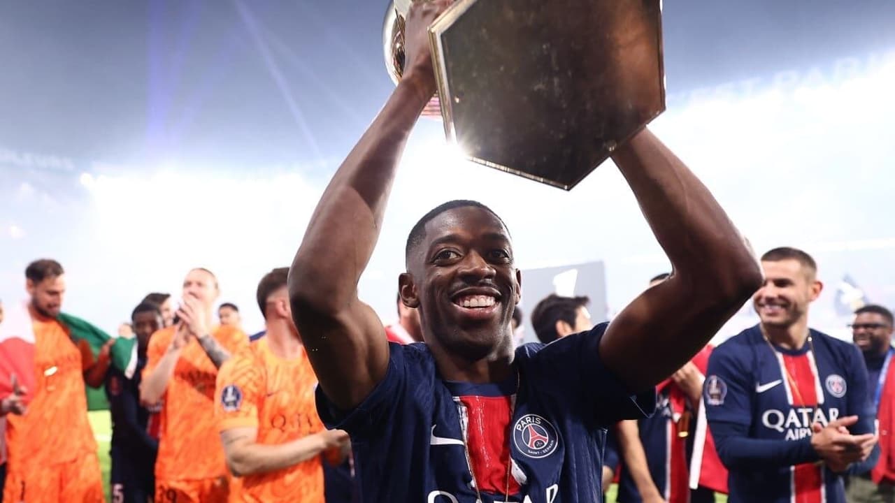 Astro do PSG, Dembélé é convidado especial de Roland Garros