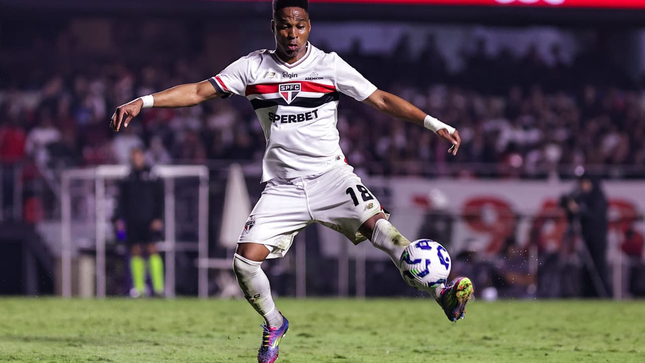São Paulo atualiza situação de Wendell após lesão no rosto contra o ...