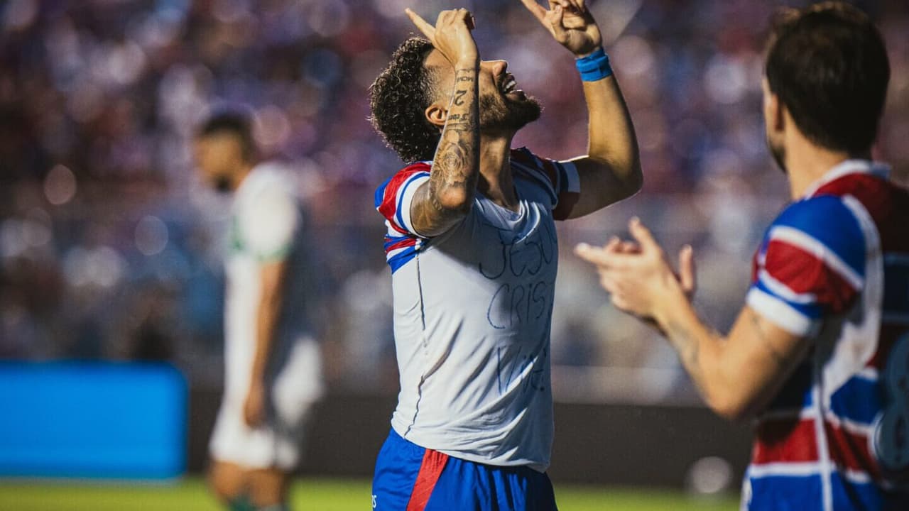 Calebe volta a marcar pelo Fortaleza após mais de um ano; veja