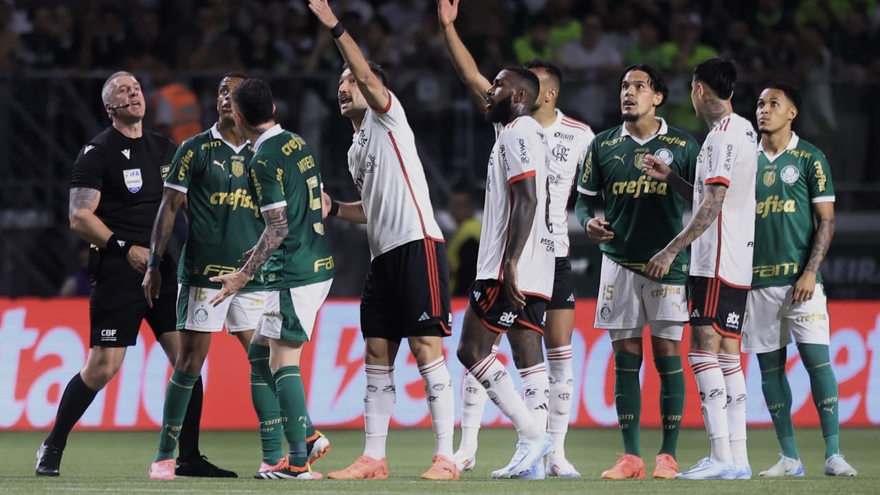 Palmeiras x Flamengo no Brasileirão: veja o retrospecto
