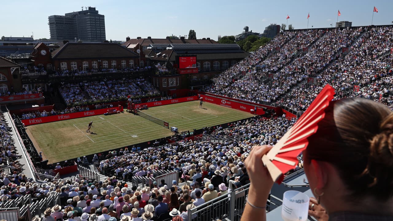 Imagens das oitavas do ATP 500 de Londres - Lance! | Galerias | LANCE!