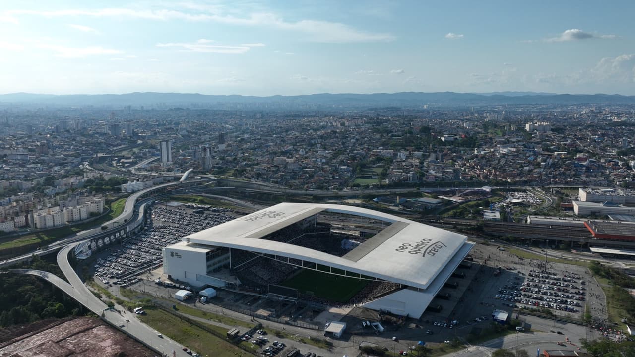 Qual a capacidade da Neo Química Arena por setor?