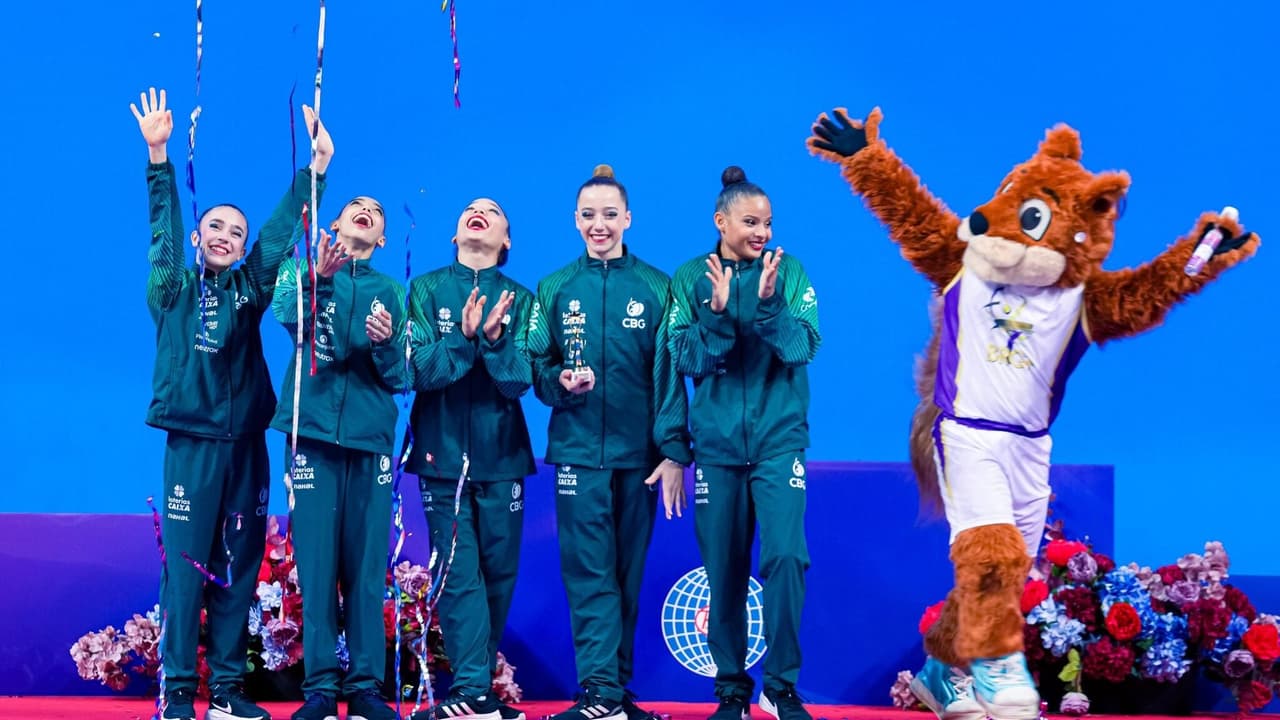 Brasil é prata no Mundial Júnior de ginástica rítmica com 'Mario Bros ...