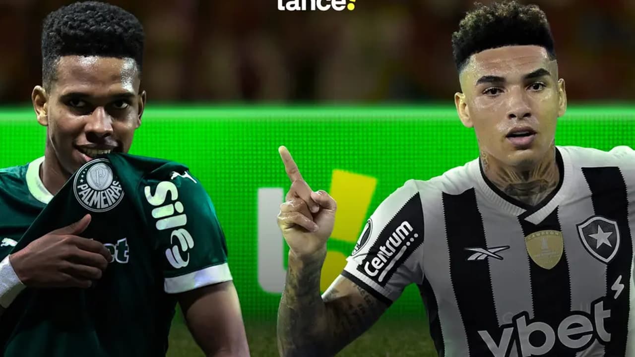 Palmeiras x Botafogo: jornais estrangeiros exaltam Estêvão e Igor Jesus