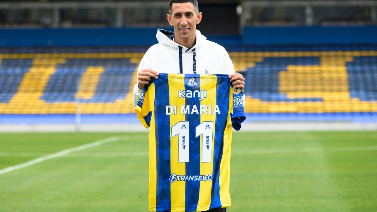 Di María se reapresenta em clube: 'Mais do que tudo que já fiz'