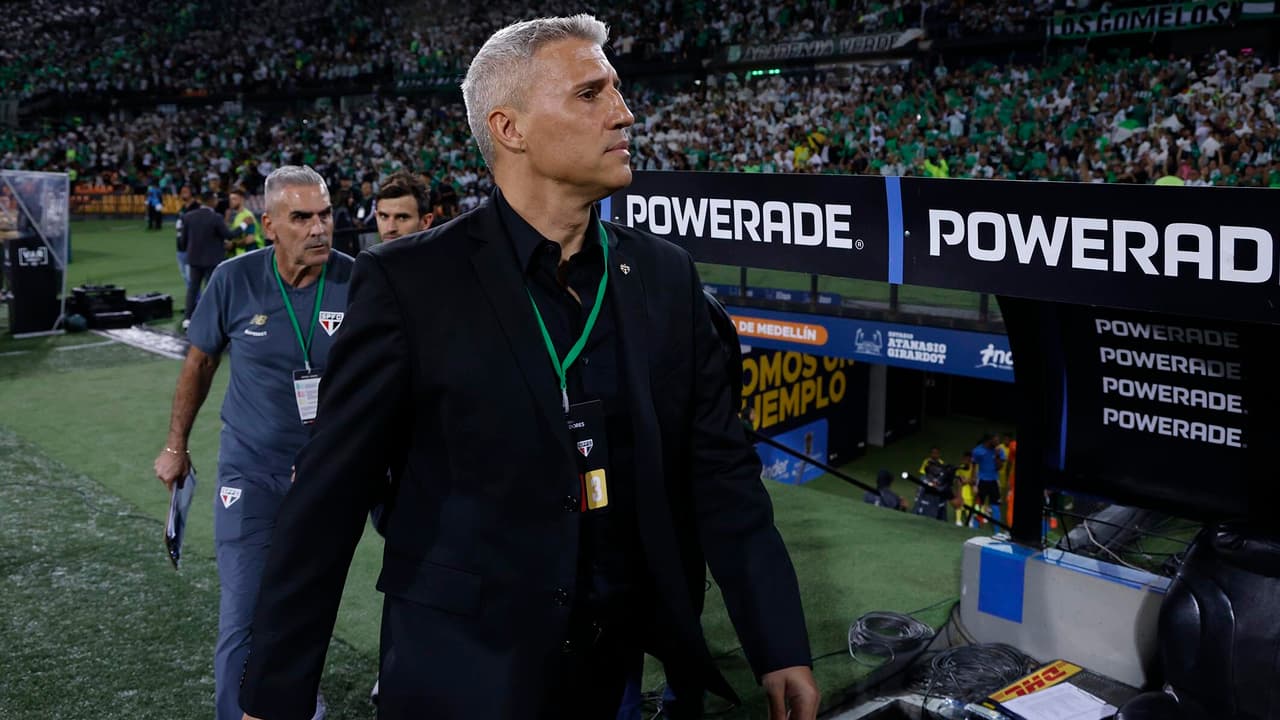 Crespo avalia resultado do São Paulo contra o Atlético Nacional