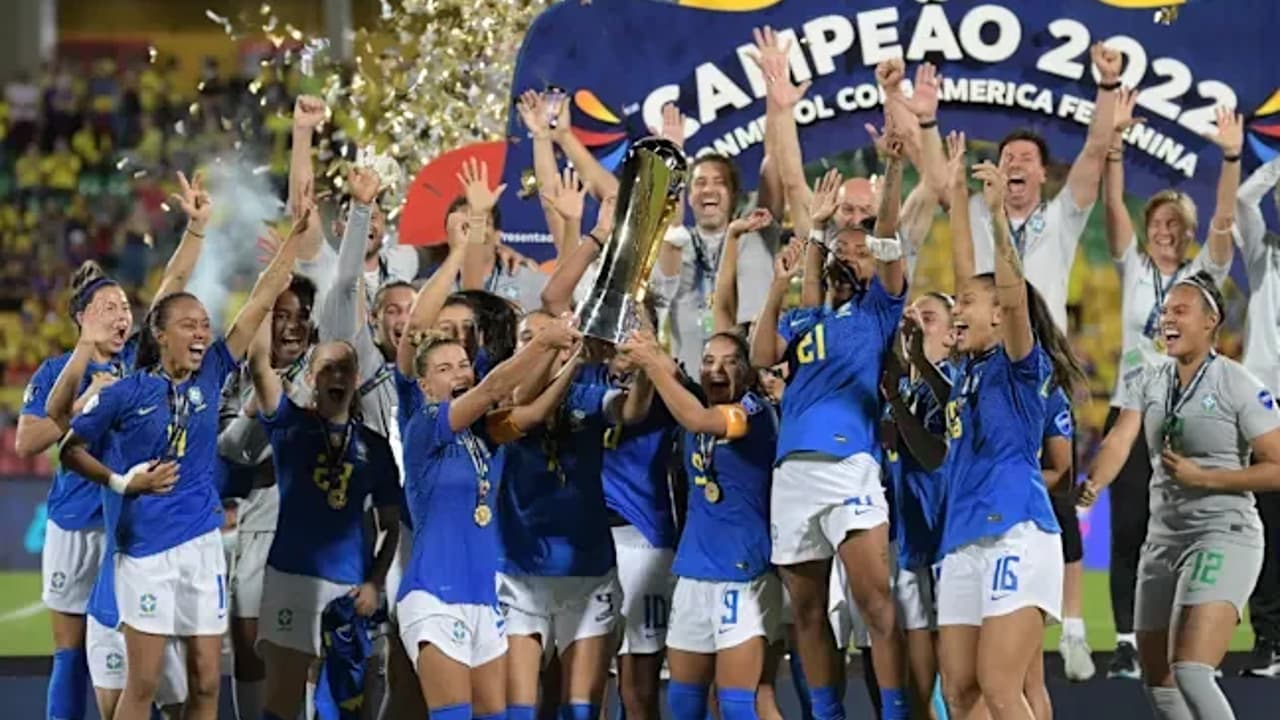 Relembre final Brasil x Colômbia na Copa América Feminina 2022