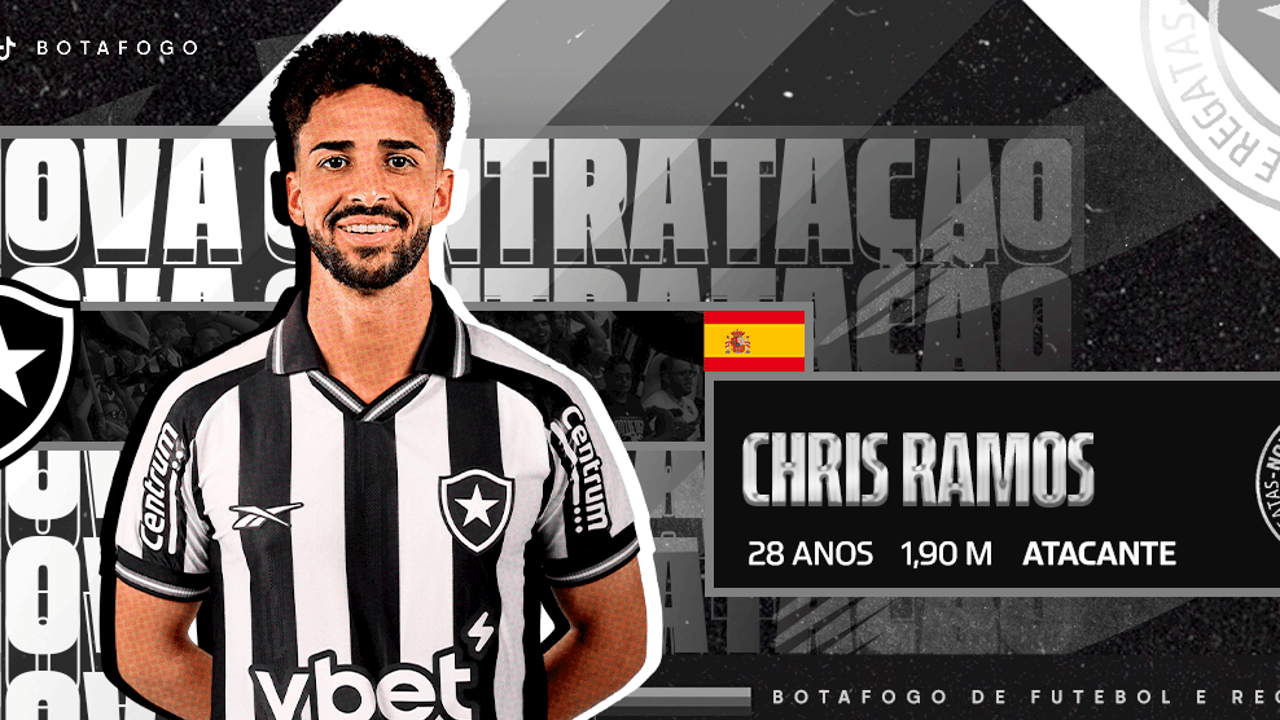 Botafogo anuncia contratação de Chris Ramos