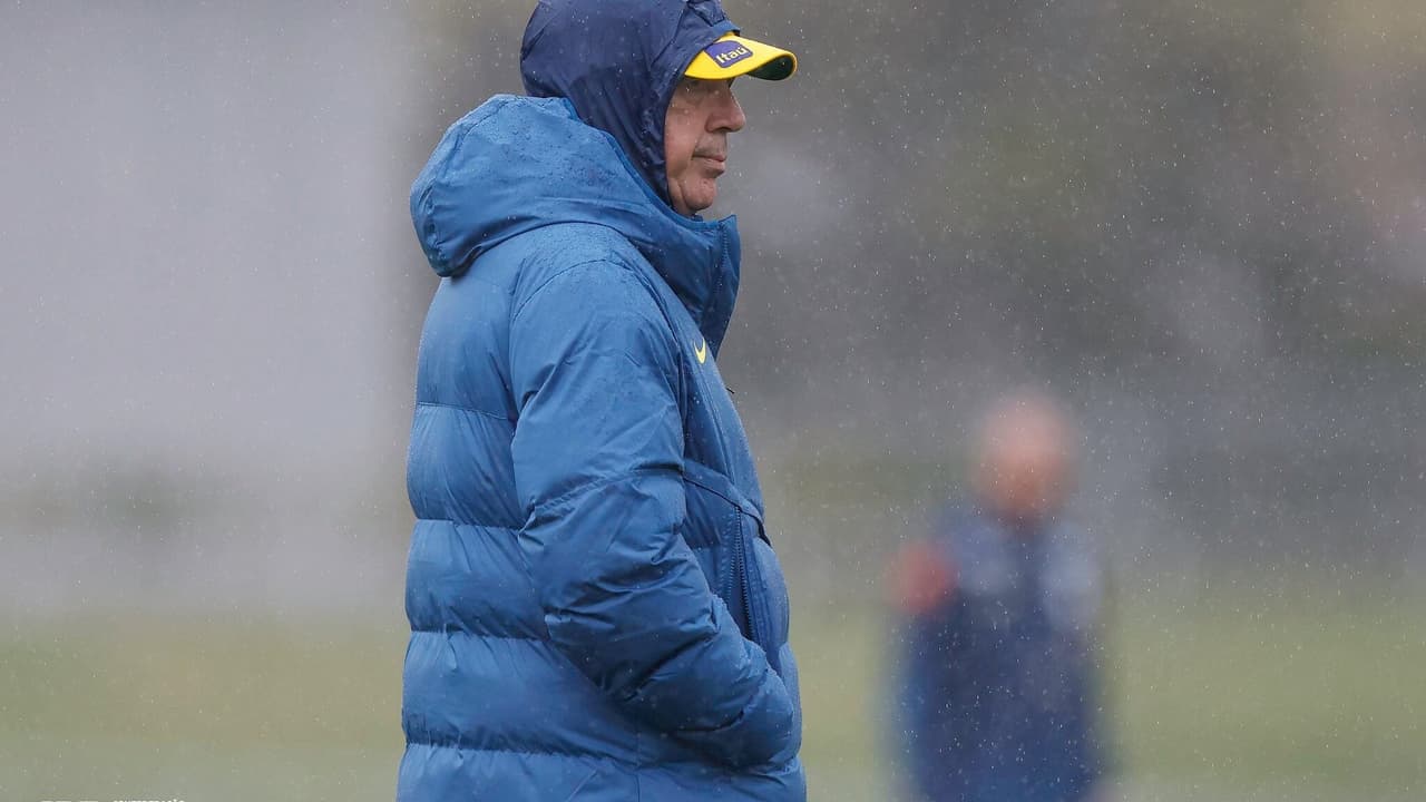 Ancelotti testa mudanças na escalação da Seleção