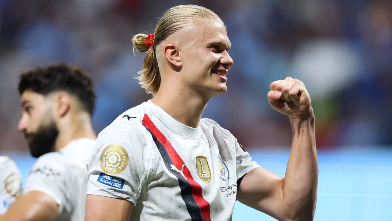 Guardiola põe Haaland na prateleira de Messi e Cristiano Ronaldo