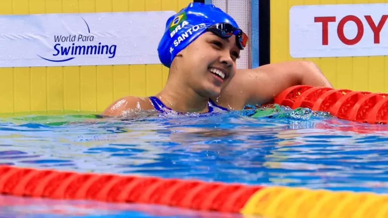 Brasil garante dois ouros no Mundial de Natação Paralímpica