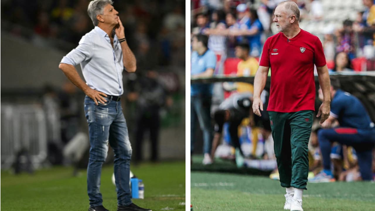 Fluminense: compare números de Renato Gaúcho e Mano Menezes