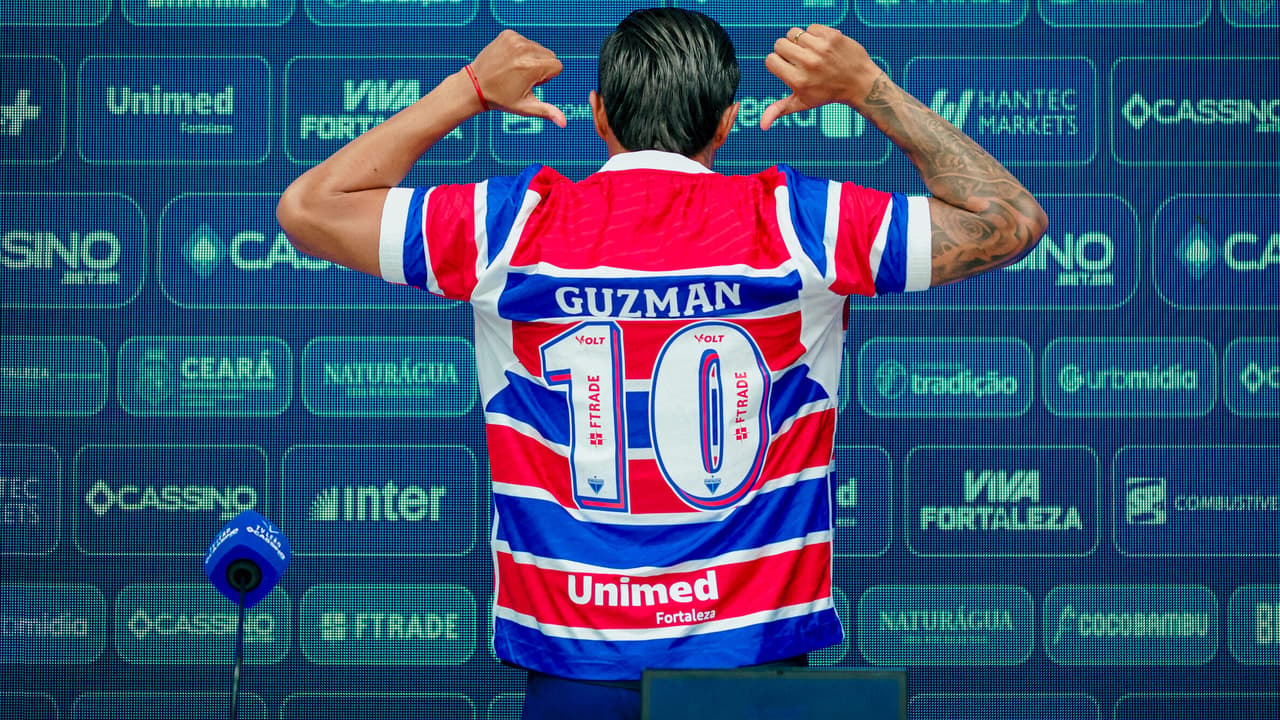 Novo camisa 10 do Fortaleza elogia Palermo durante apresentação