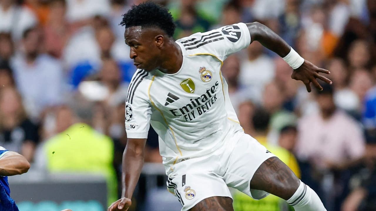 Vini Jr joga hoje? Real Madrid divulga escalação para duelo em La Liga
