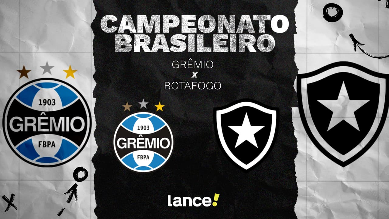 Grêmio x Botafogo: onde assistir ao vivo, horário e escalações do jogo ...