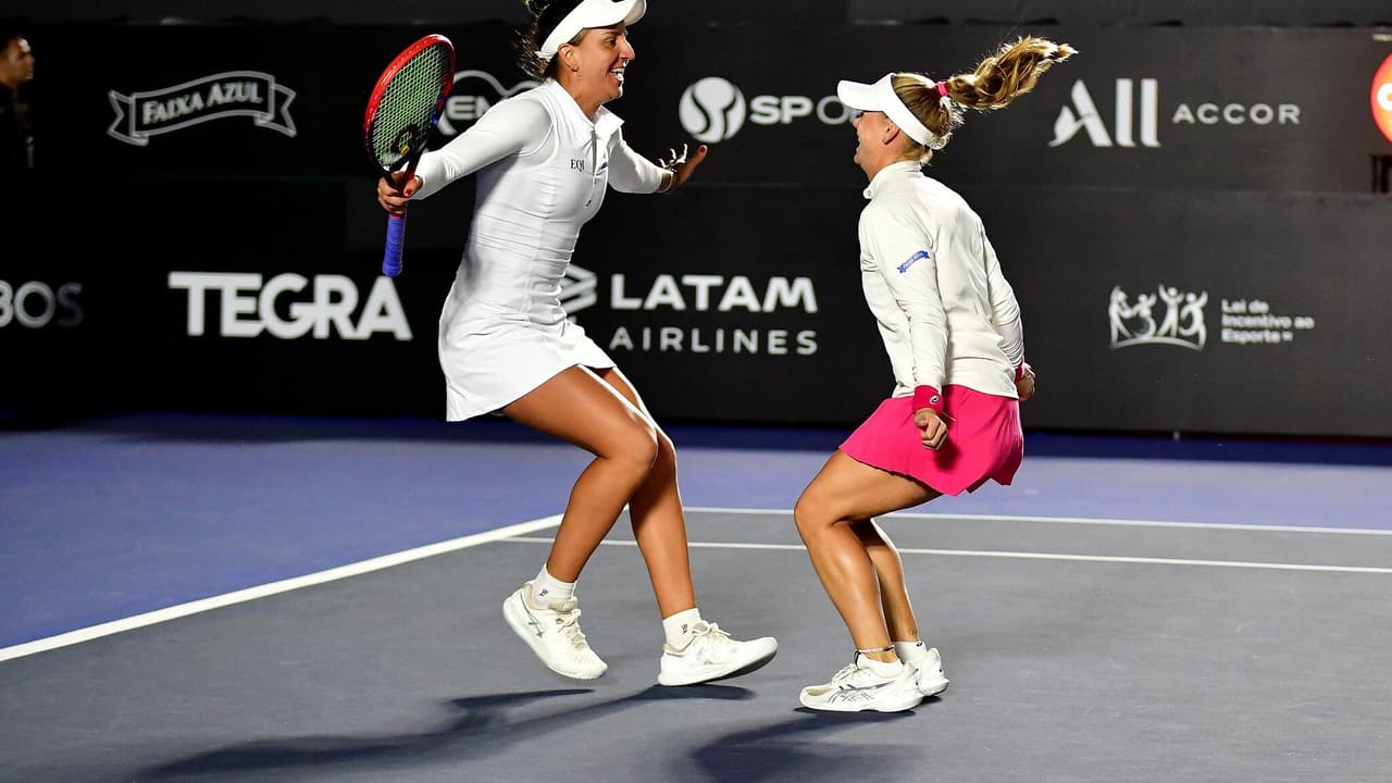 Ingrid Martins e Laura Pigossi fazem final de duplas no SP Open