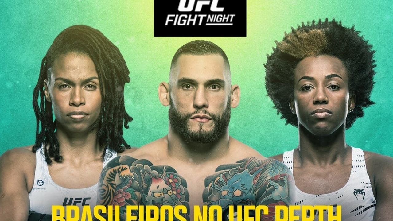UFC Perth terá três brasileiros em ação: horário e onde assistir