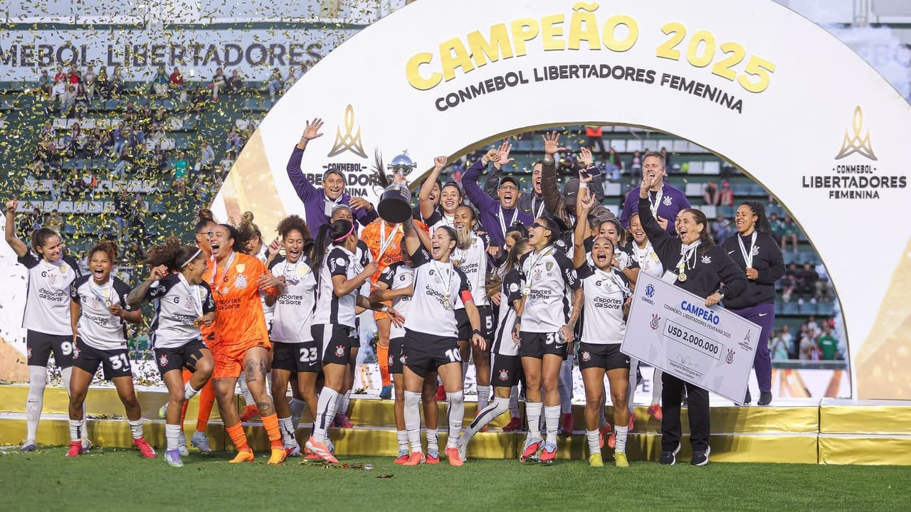 Corinthians é campeão da Libertadores Feminina 2025