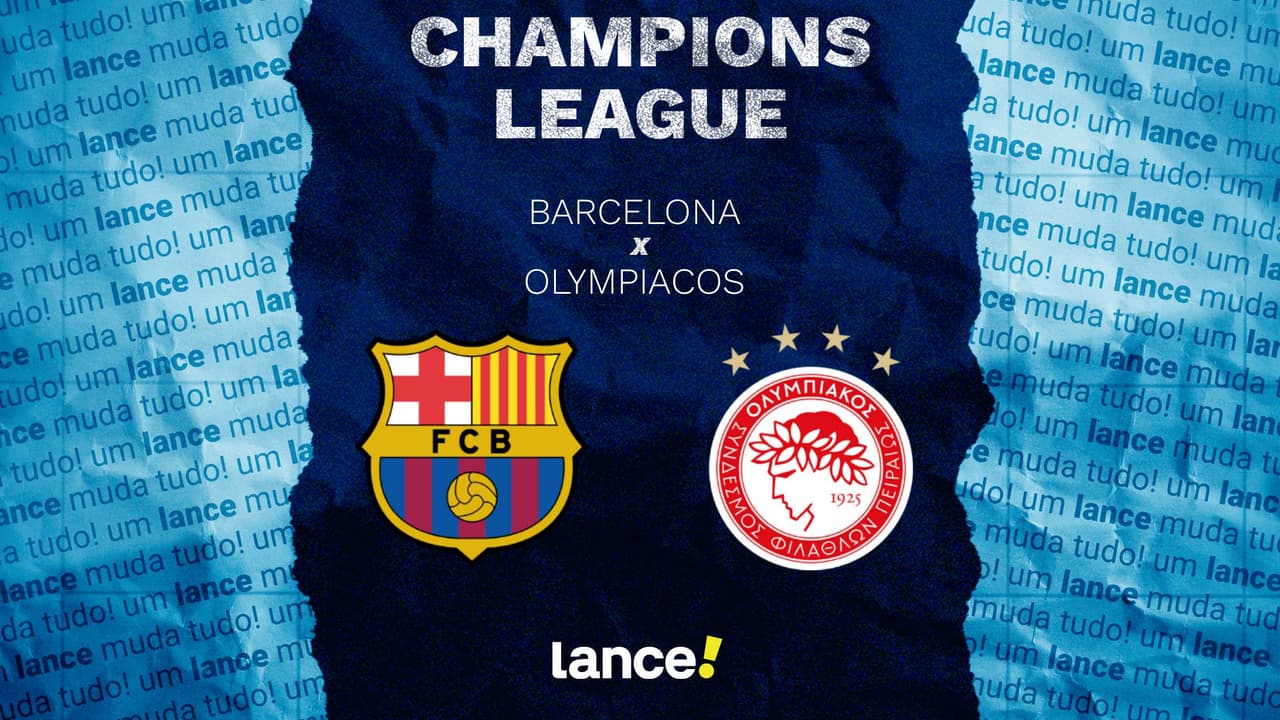 Barcelona x Olympiacos: onde assistir jogo pela Champions League