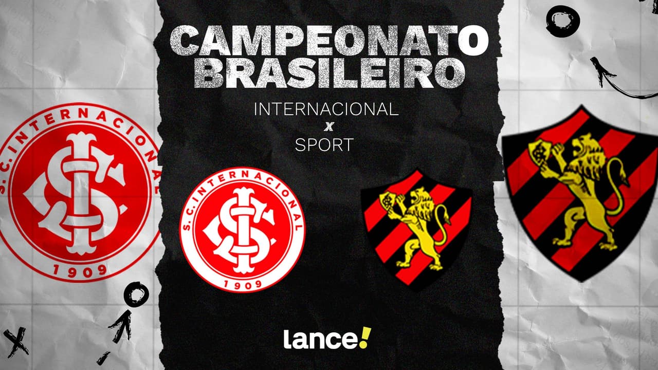Internacional x Sport: onde assistir ao vivo, horário e escalações do jogo