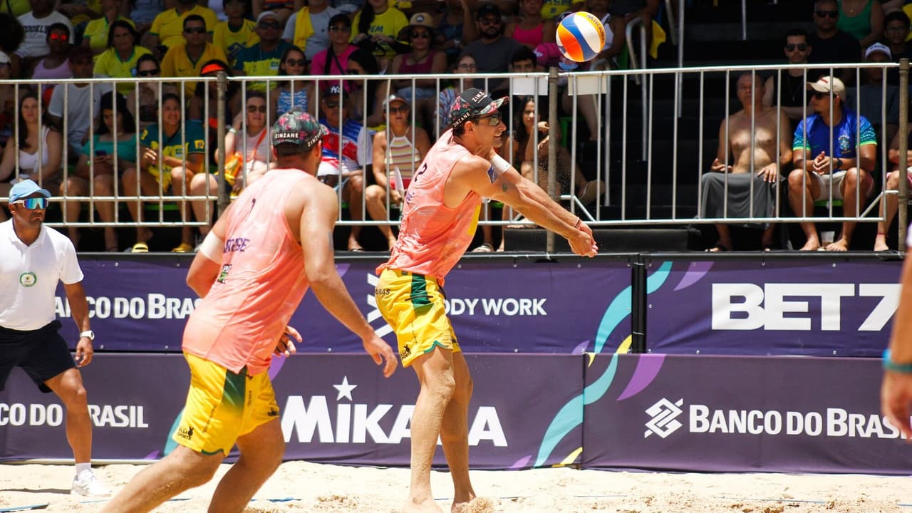 Dupla em Paris 2024, André e George estrearam em lados opostos no Mundial