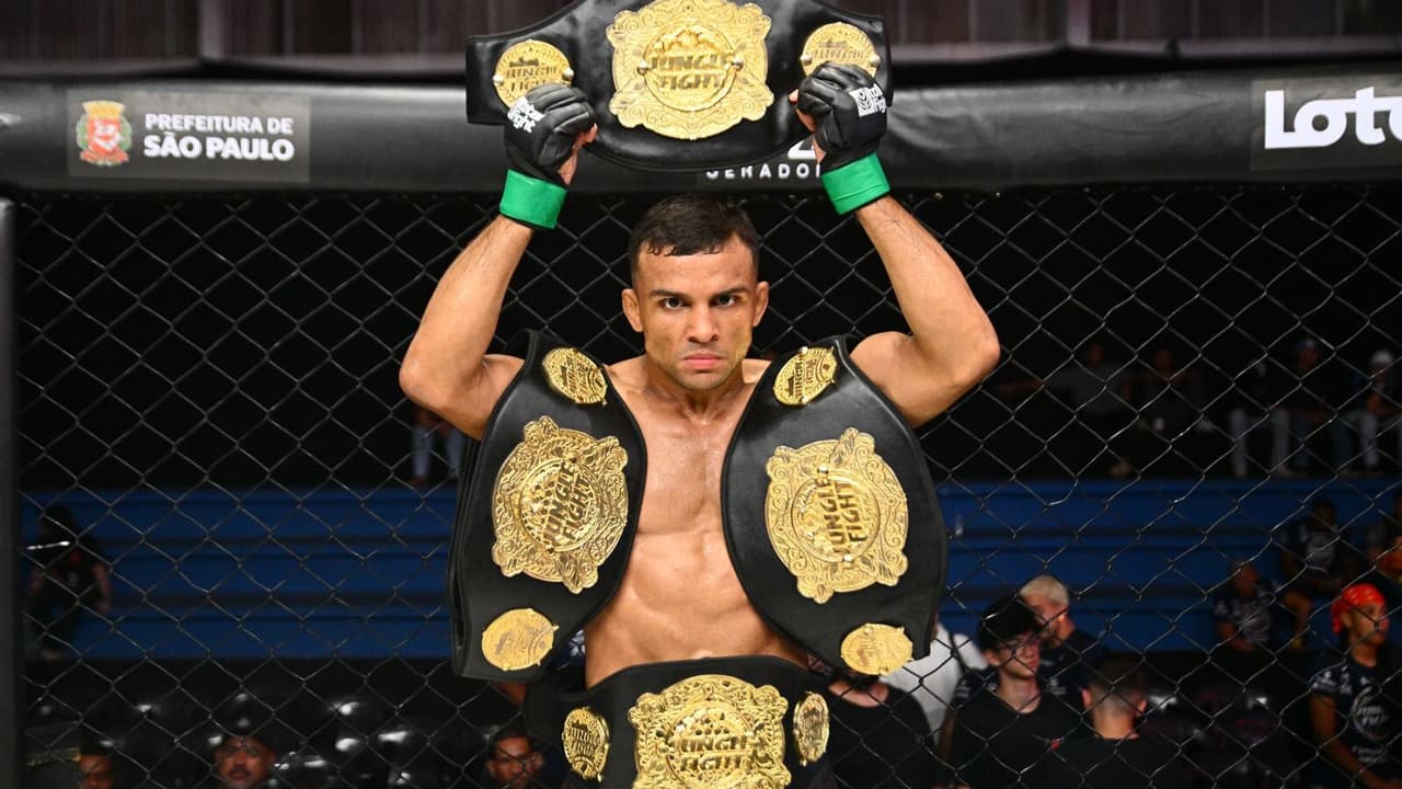 Jungle Fight 143: Campeões dominam no último show de 2025