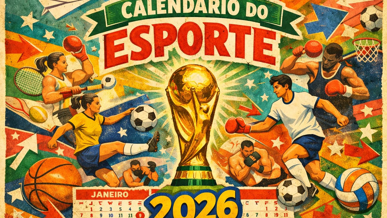Ano de Copa do Mundo: confira o calendário do esporte para 2026