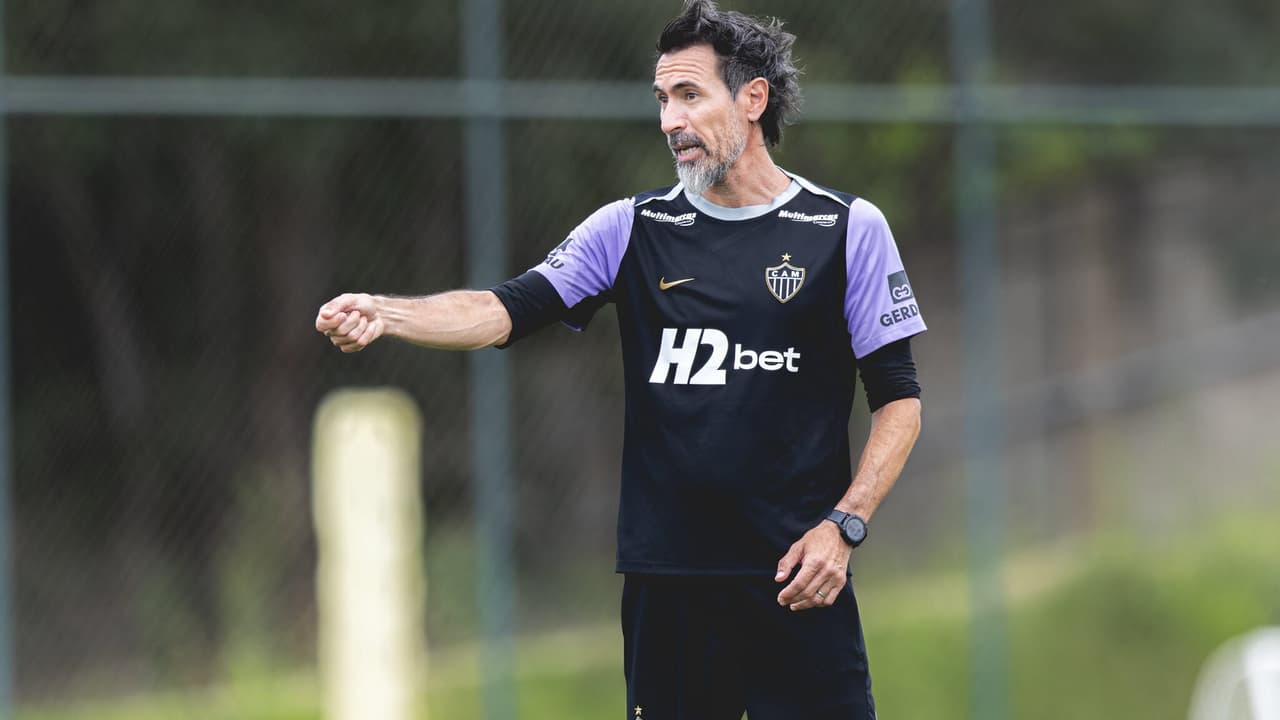 Dúvidas e retorno: As opções de Domínguez para escalar o Atlético-MG ...
